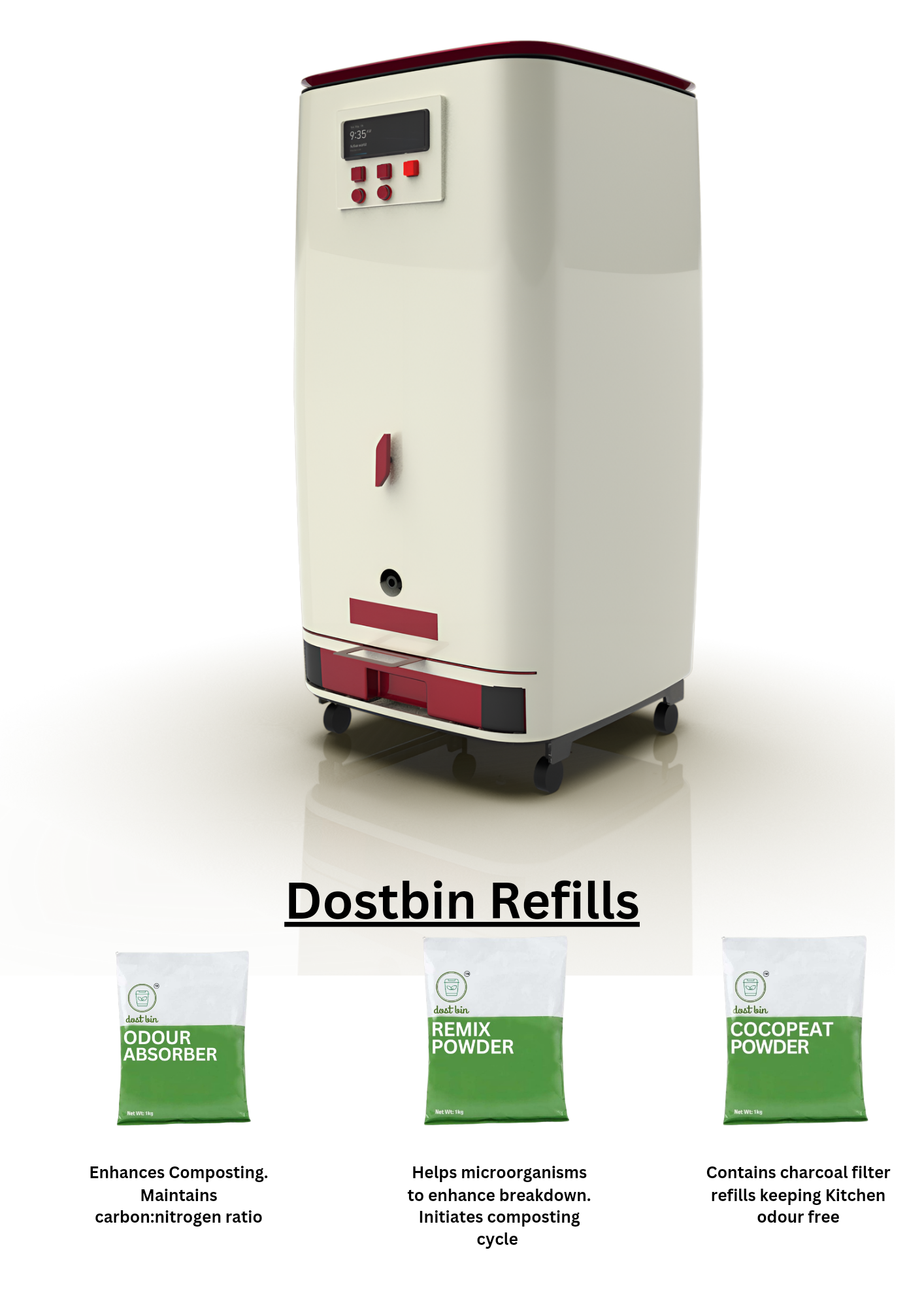 GREENER Variant - Dostbin